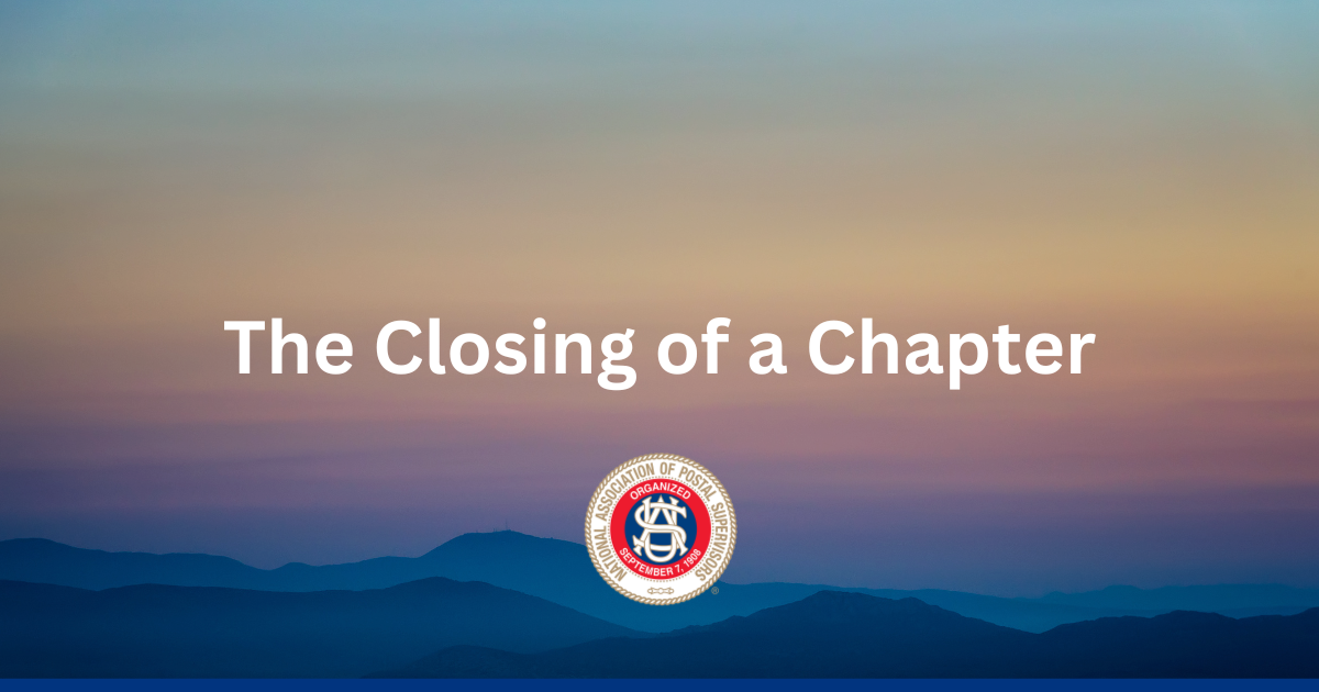 The Closing of a Chapter