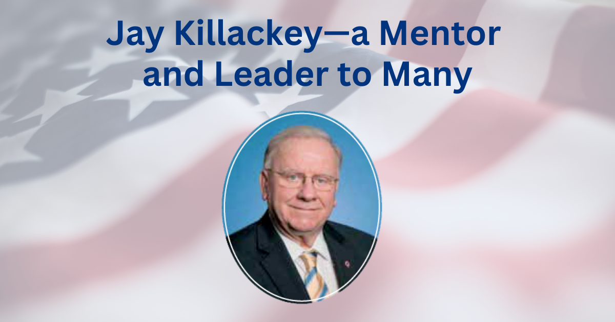 Jay Killackey—a Mentor and Leader to Many
