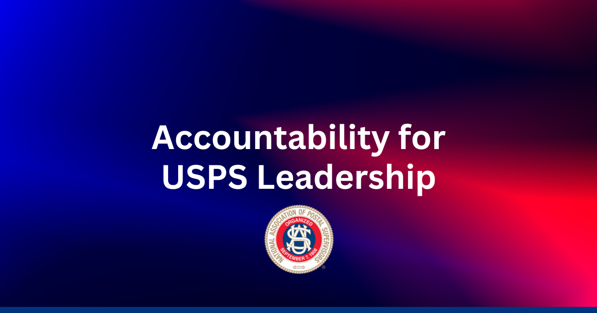 Accountability for USPS Leadership