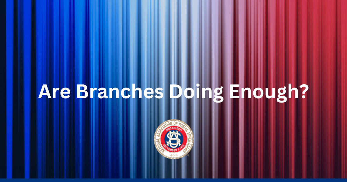 Are Branches Doing Enough?