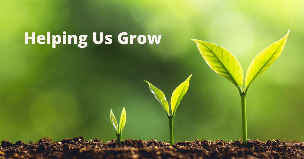 Helping Us Grow