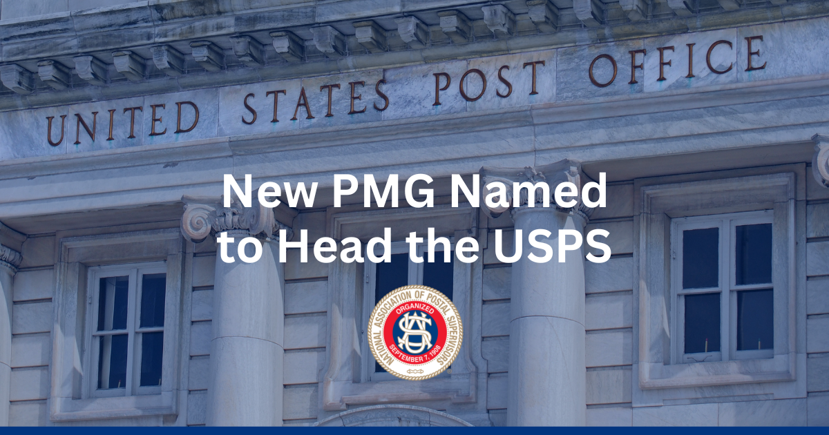 New PMG Named to Head the USPS