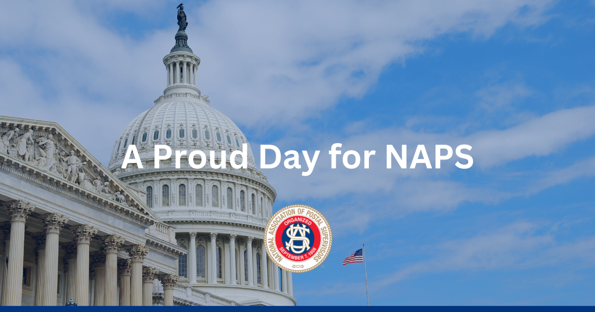 A Proud Day for NAPS