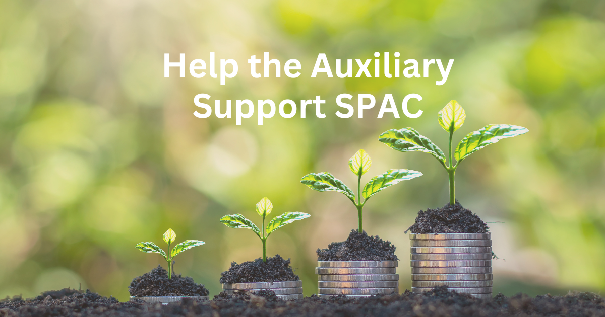 Help the Auxiliary Support SPAC